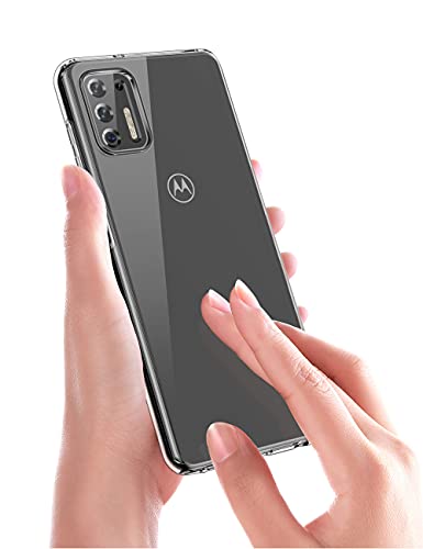 for Moto G Stylus 2021 Clear Case Soft Skin Slim Thin Flexible TPU Scratch Resistant Silicone Gel Shockproof Protective Cases Cover for Motorola G Stylus 2021