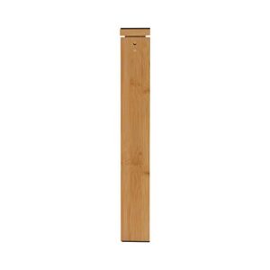 Simplify 2 Pack Large Bamboo Adjustable Drawer Dividers | Dimensions: 16.9" x 0.6" x 2.36" | Expands 17-22 “ | Bedroom | Kitchen Organization | Drawer Divider | Bamboo