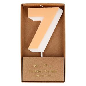 meri meri number candle 7 (pack of 1)