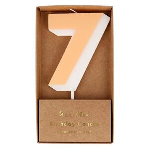 Meri Meri Number Candle 7 (Pack of 1)