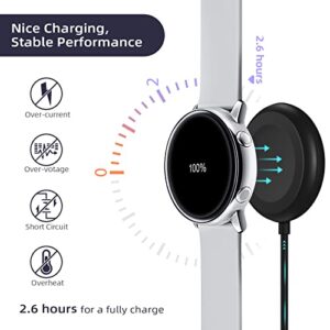 Watch Charger Compatible with Samsung Galaxy Watch, Portable Charging Dock for Galaxy Watch 5 Pro 45mm, Galaxy Watch 5 40mm/44mm, Galaxy Watch 4/3, Galaxy Watch Active 2/1,Galaxy Watch, Gear Sport/S3