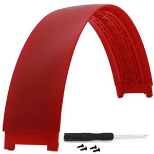 qksoty studio 3 headband replacement parts accessories studio 2 headband repair kit compatible with studio 3.0 / studio 2.0 wireless top headband(studio3-red)