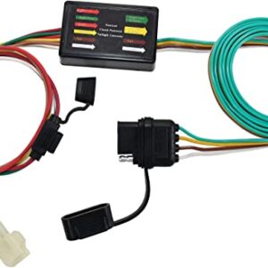 Oyviny 4 Way Trailer Wiring Harness 55370 for 1998-2008 Subaru Forester/2000-2009 Outback/2008-2014 Tribeca/2006-2007 B9 Tribeca/1996-1999 Legacy/2004 Impreza WRX Wagon