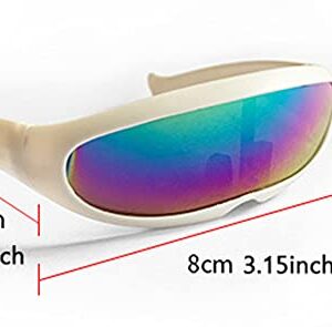 Cat Dog Costume Small Dog Sunglasses Funny Pet Glasses Pet Laser Glasses Wind/Water/Snow/uv Proof for Cat Puppy Small Medium Dog