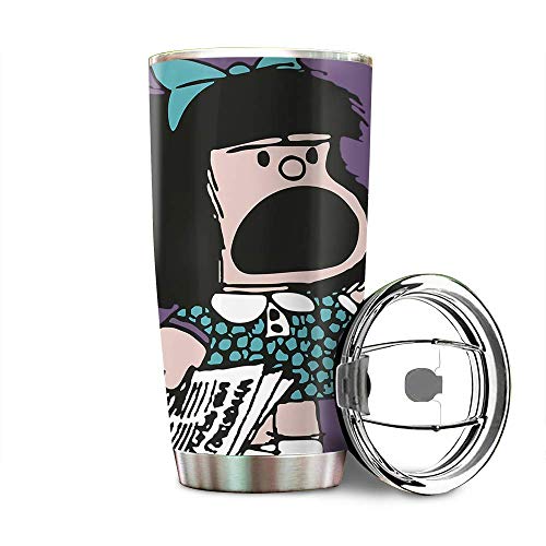 Mafalda Protesting Stainless Steel Tumbler 20oz & 30oz Travel Mug