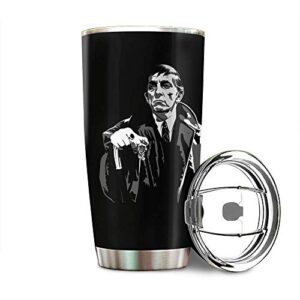 dark shadows barnabas collins 2 stainless steel tumbler 20oz & 30oz travel mug