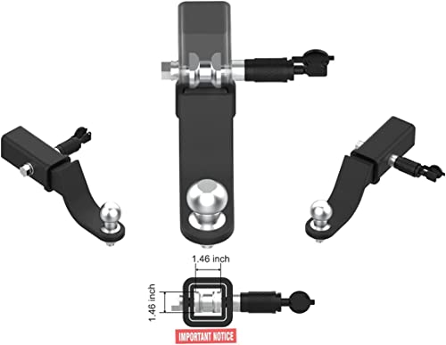 GGC4X4 Premium Anti-Rattle Hitch Lock Pin, Bike Racks, or Boat Trailers Silence The Rattling Noise That Occurs While Towing.Tightening Hitch Pin.Bolt Lock.Dodge Journey. Hitch Locking Pin