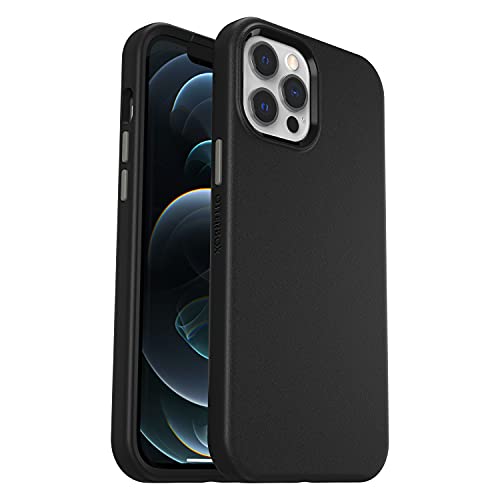 OtterBox - Ultra-Slim iPhone 12 Pro Max Case (ONLY) - Made for Apple MagSafe, Protective Phone Case, Sleek & Pocket-Friendly Profile (Black Licorice)