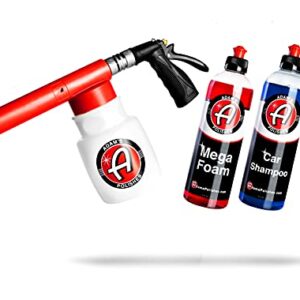 Adam's Premium Foam Gun, Car Shampoo, & Mega Foam Bundle