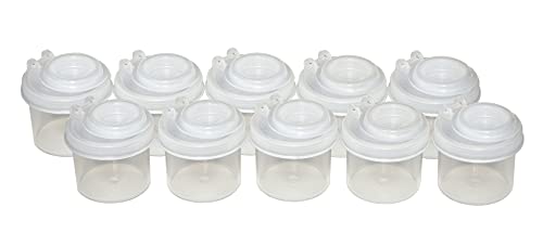 Brazza Outdoors set of 10 Mini spice jars with sifter and cap (15)