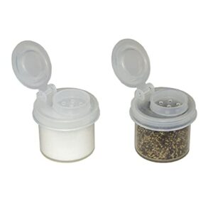 Brazza Outdoors set of 10 Mini spice jars with sifter and cap (15)