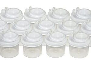 Brazza Outdoors set of 10 Mini spice jars with sifter and cap (15)