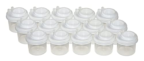 Brazza Outdoors set of 10 Mini spice jars with sifter and cap (15)