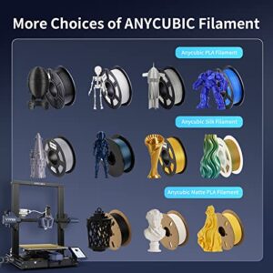 ANYCUBIC Vyper 3D Printer, Auto Leveling Upgrade Fast Integrated Structure Design with TMC2209 32 bit Silent Mainboard, Removable Magnetic Platform, 9.6" x 9.6" x 10.2" Printing Size