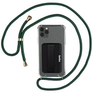 Keebos Green Crossbody Phone Case with Strap and Card Holder Wallet Phone Case, Designed for All iPhones Including iPhone 12