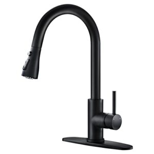 black kitchen faucets with pull down sprayer kitchen sink faucet with pull out sprayer single hole deck mount single handle stainless steel grifos de cocina 866068r