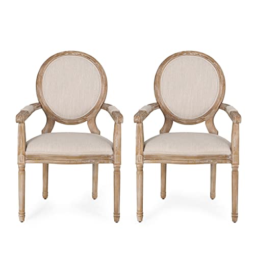 Christopher Knight Home Judith DINING CHAIR SETS, Wood, Beige + Natural