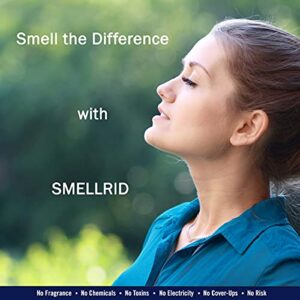 SMELLRID Reusable Activated Charcoal Drawer & Cabinet Smell Remover [5 Pack] – Large 100g (4" x 5.3") Pack Treats 50 Sq. Ft.- Premium Natural Fresheners for Drawers, Chest, Cabinets, Bags, Shoes, Cars.