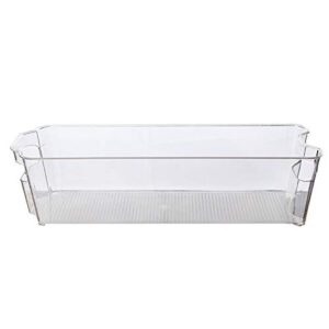 Egg Holders, Fruit Vegetable Organizer Tray Freezer Fridge Drawer Pantry Clear Storage Rack One Color 1