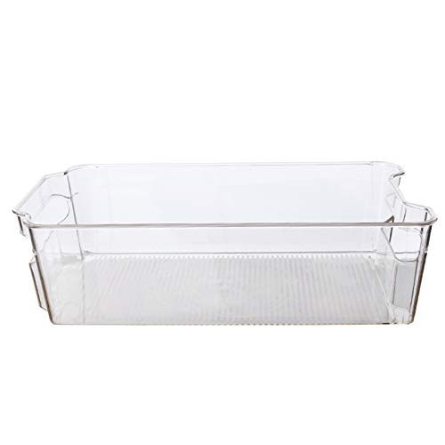 Egg Holders, Fruit Vegetable Organizer Tray Freezer Fridge Drawer Pantry Clear Storage Rack One Color 1