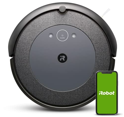 iRobot Roomba i4 EVO (4150) Wi-Fi Connected Robot Vacuum – Now Clean by Room with Smart Mapping Compatible with Alexa Ideal for Pet Hair Carpets & Hard Floors