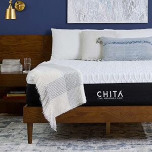 CHITA King Size Premium Cool Gel Memory Foam Mattress, 14 Inch Medium Firm Mattress-5 Layers of Comfort- Cooling Cover Mattress in a Box- CertiPUR-US Certified,100 Night Trial-10 Years Warranty