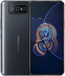 asus zenfone 8 flip zs672ks 5g dual 256gb 8gb ram factory unlocked (gsm only | no cdma - not compatible with verizon/sprint) international version - black