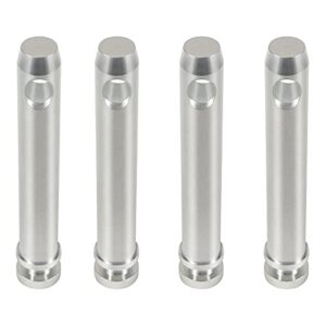 4 Pack Sunluway S07070200 Cat 1 Top Link Pin 3/4 in Dia Pin 5-1/2 Top Link Pin Hitch Pin Accessories for Tractors