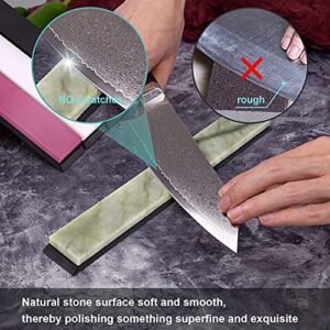 Sharpening Stone, IMAGE Knife Sharpening Stone 3000/6000/8000/10000 for Sharpener, Whetstone Sharpening Kit Professional Sharpening Plate Grindstone, Great for Scissors, Chisels and Carving Tools