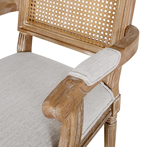 Christopher Knight Home Maria DINING CHAIR SETS, Light Grey + Natural