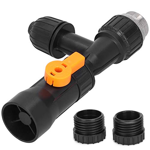 GLOGLOW Aquarium Water Changer, Fish Tank Water Changer Faucet Adapter Replacement Faucet Nozzles Pump with 2 Faucet Adapters Aquarium Water Changer Flow Control Valve Assembly