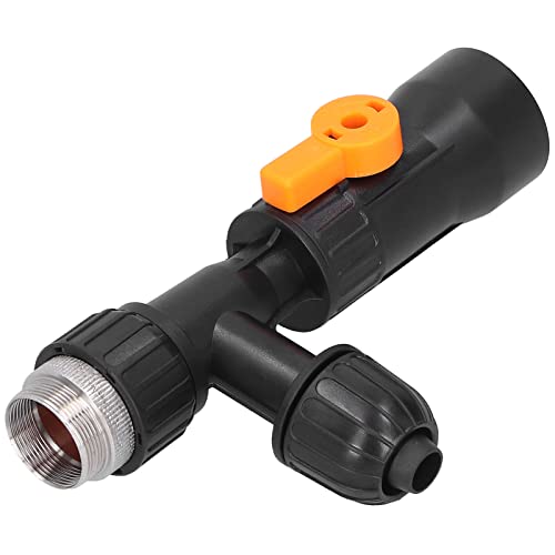 GLOGLOW Aquarium Water Changer, Fish Tank Water Changer Faucet Adapter Replacement Faucet Nozzles Pump with 2 Faucet Adapters Aquarium Water Changer Flow Control Valve Assembly