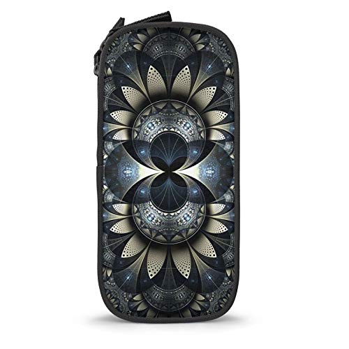 TumzfhQ Mandala Flower Pencil Case for Women Pencil Pouch for School Home College Office