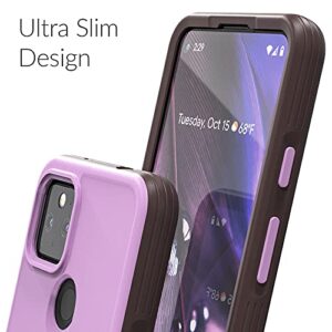 Crave Slim Guard for Pixel 5a Case, Shockproof Case for Google Pixel 5a 5G - Lilac