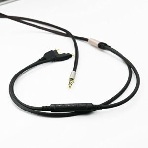 NewFantasia Audio Cable Compatible with Sennheiser HD650, HD600, HD580, HD660S, Massdrop HD6XX Headphones, Remote Volume Control Mic for Samsung Galaxy Xiaomi Huawei Android Phone