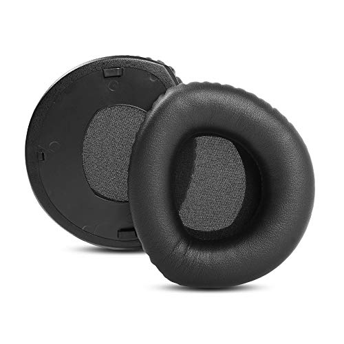 Replacement Earpads Ear Cushion Memory Foam HDR160 HDR170 RS160 RS180 Compatible with Sennheiser HDR160/170/180 RS160/170/180 Wireless Headset Upgrade Protein Leather Ear Covers