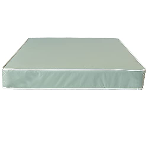 Treaton, 8-Inch Firm Double Sided Tight top Waterproof Vinyl Innerspring Mattress, Twin