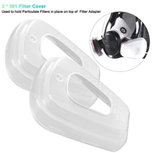 Bgs13 Reusable Full Face Cover 17 in 1, Full Face Respirator, Paint Face Cover for Painting, Machine Polishing, Woodworking, Welding, Decoration Work, and Other Work Protection