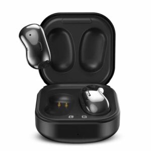 urbanx street buds live true wireless earbud headphones for samsung galaxy s10 - wireless earbuds w/active noise cancelling - black (us version with warranty)