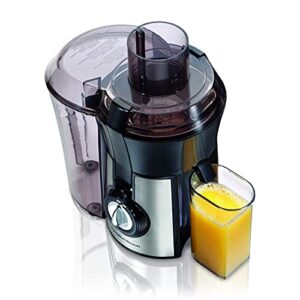 Hamilton Beach 67608 Big Mouth Juice Extractor, Stainless Steel (Discontinued),Large (Renewed)