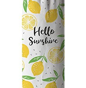 Hglian Lemon Grocery Bags Holder Dispenser Wall Mount Plastic Bag Holder Garbage Shopping Trash Bags Storage Carrier Organizer,Cute Lemon Home Kitchen Décor, Gifts for Women Mom Wife