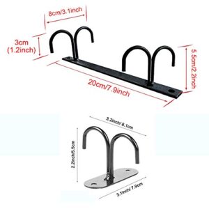 CHDHALTD Under Cabinet Mug Rack,Storage Shelf Cup Hanger,Mug Hooks Under Cabinet Mug Holder Rack,Coffee Cups and Kitchen Utensils Display(B 1Pcs)