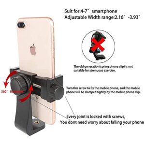 PellKing Mobile Phone Chest Mount Harness Strap Holder Cell Phone Clip Action Camera POV for Samsung iPhone Plus etc