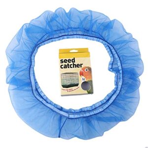 neishui bird cage skirt mesh bird cage seed catcher guard net cover