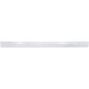 Satco [65/701] (1 Pack) 4' Linear Strip White Finish; (Strip Fixture) CCT Selector in Multiple Color Temperatures (3500K/4000K/5000K) for use at Home, Office, Buildings, Constructions, Hotels