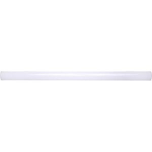 Satco [65/701] (1 Pack) 4' Linear Strip White Finish; (Strip Fixture) CCT Selector in Multiple Color Temperatures (3500K/4000K/5000K) for use at Home, Office, Buildings, Constructions, Hotels