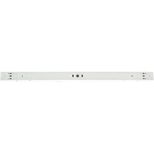 Satco [65/701] (1 Pack) 4' Linear Strip White Finish; (Strip Fixture) CCT Selector in Multiple Color Temperatures (3500K/4000K/5000K) for use at Home, Office, Buildings, Constructions, Hotels