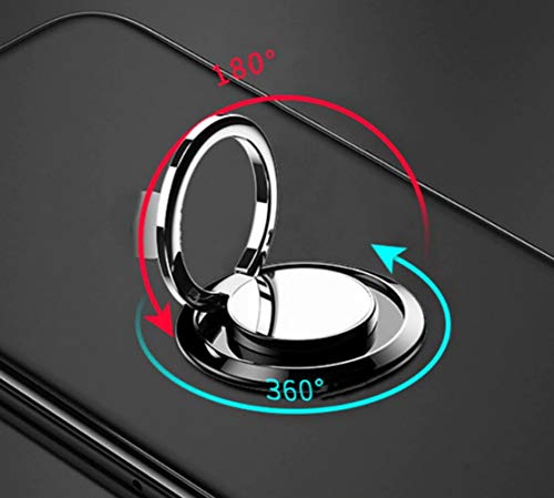 SFDO Cell Phone Mobile Ring Holder Finger 360 Rotation Metal Ring Grip for Magnetic Car Mount Compatible with All Smartphone - Blue