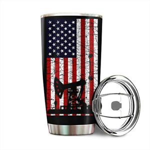 oilfield flag us red oilfield stainless steel tumbler 20oz & 30oz travel mug