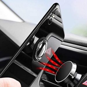 SFDO Cell Phone Mobile Ring Holder Finger 360 Rotation Metal Ring Grip for Magnetic Car Mount Compatible with All Smartphone - Red